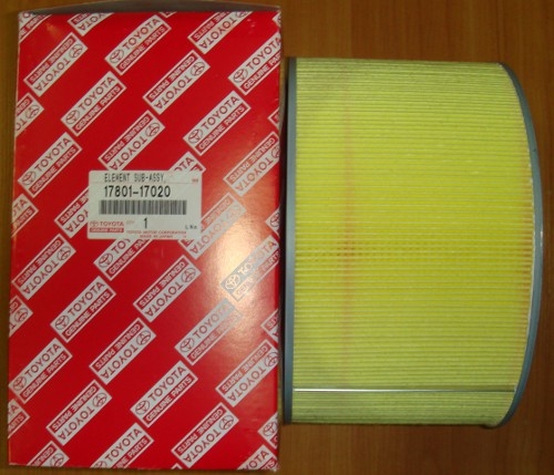 Фильтр воздушный LC100 4.2TD/4.7 диз (17801-17020, 17801-17010) цилиндр ...